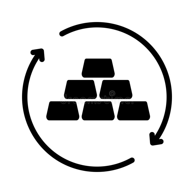 Gold Value Flat Vector Icon Which Can Easily Modify or Edit Stock ...