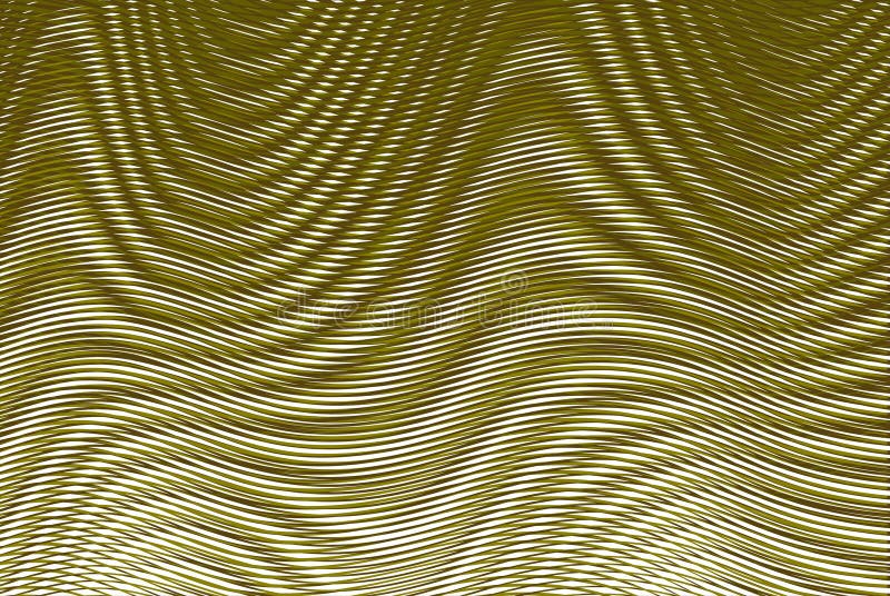 Gold Vector Geometric Moire Texture with Wave Ombre Effect Stock Vector ...