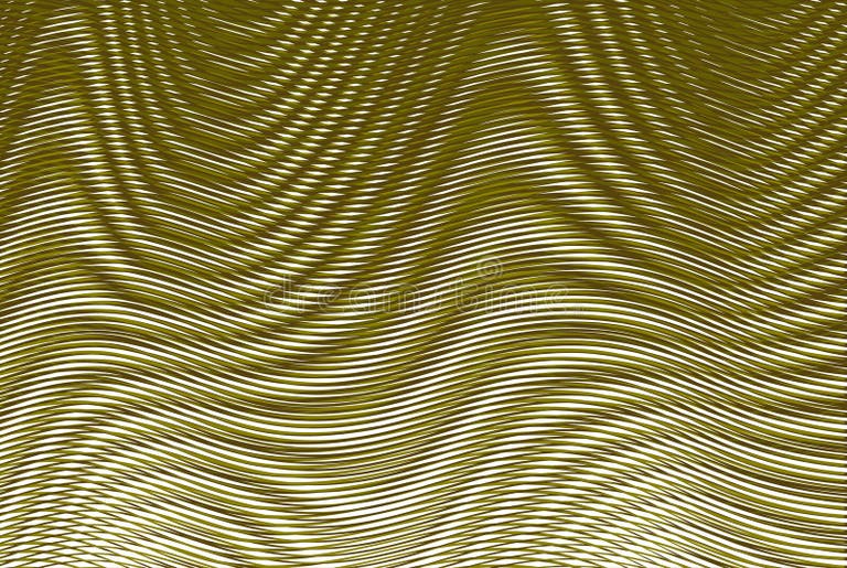 Gold Vector Geometric Moire Texture with Wave Ombre Effect Stock Vector ...