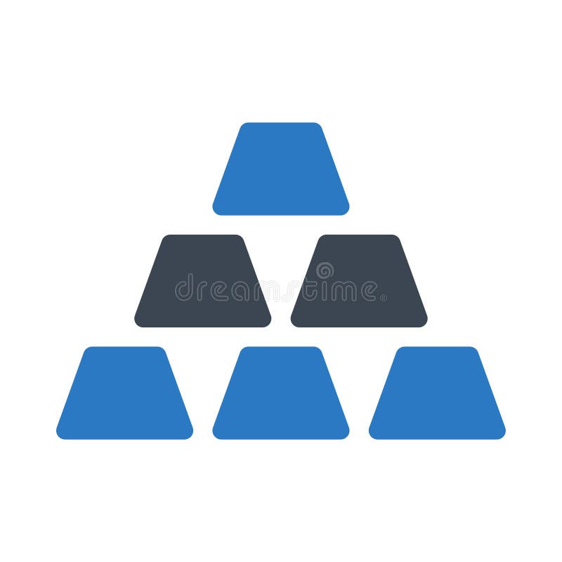 Gold Glyph Color Flat Vector Icon Stock Vector - Illustration of apps ...