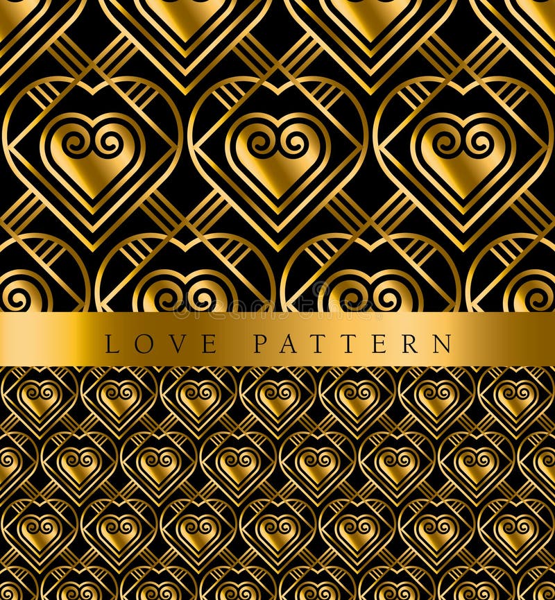 Gold vector pattern stock illustration. Illustration of liberty - 64734045