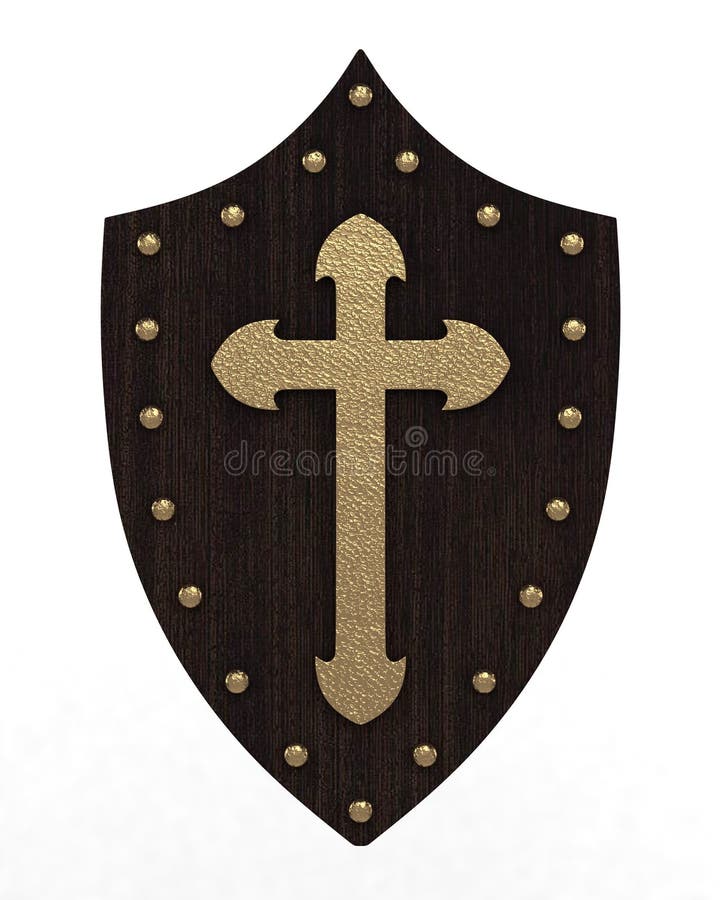 Wall Shield stock illustration. Illustration of shield - 102705035