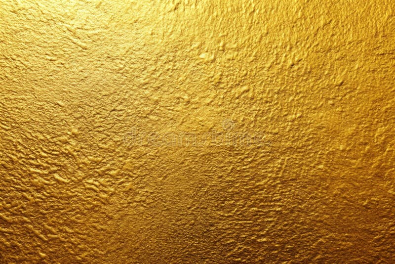 Gold Wall Texture Background with Foil Paint Stock Illustration ...
