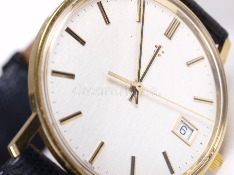 Gold watch stock photo. Image of watch, chrome, luxury - 13362782