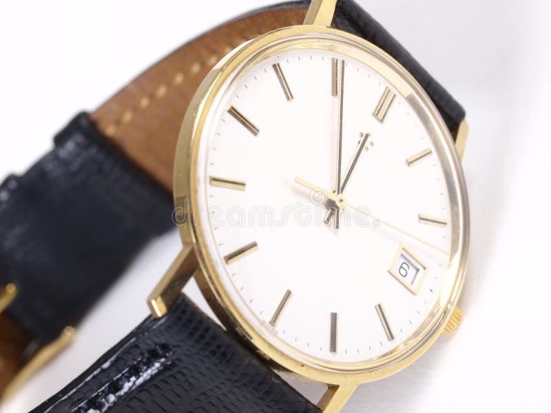Gold watch stock photo. Image of watch, chrome, luxury - 13362782