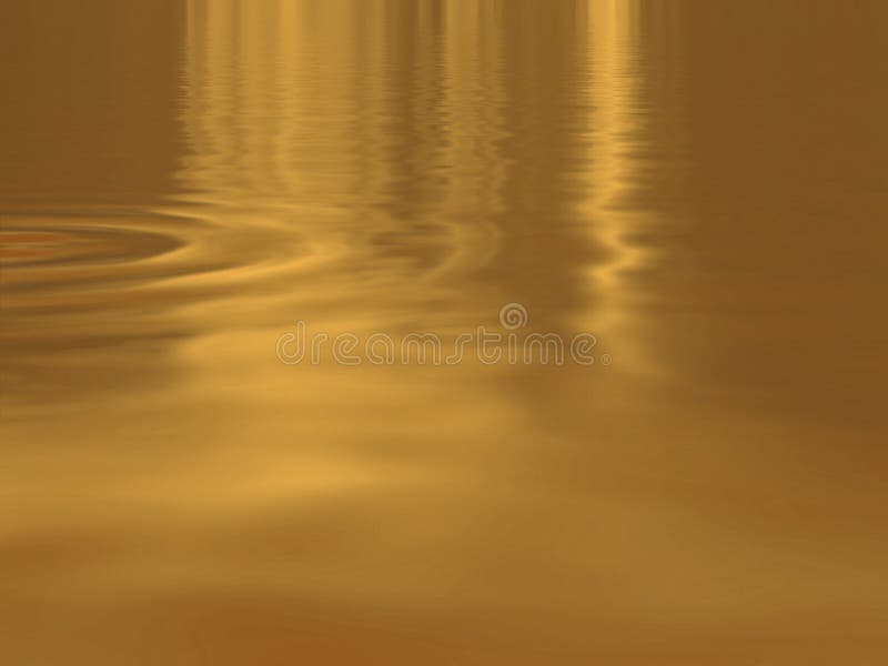Golden waves stock illustration. Illustration of gold - 1607870