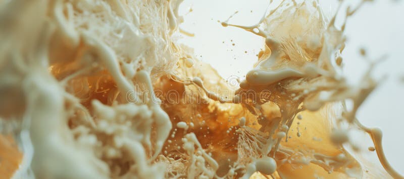 Gold Water Wave Splash Background, Liquid Stock Illustration ...