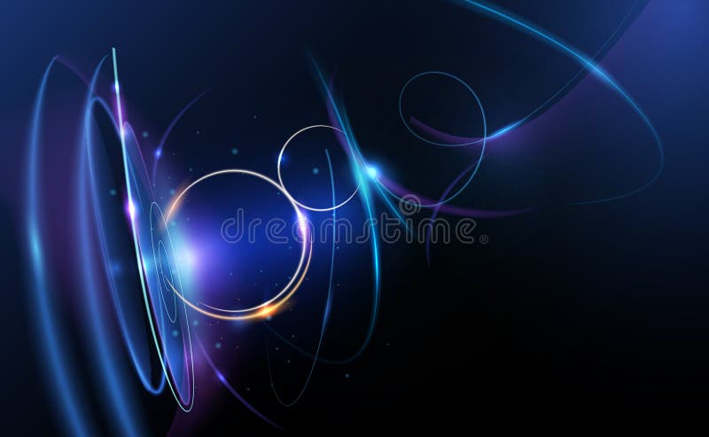 Illustration Vector Abstract Chaos, Gold Wave Line Pattern, Flow Line ...