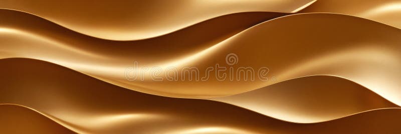 Gold Wave Pattern with White Background Stock Illustration ...