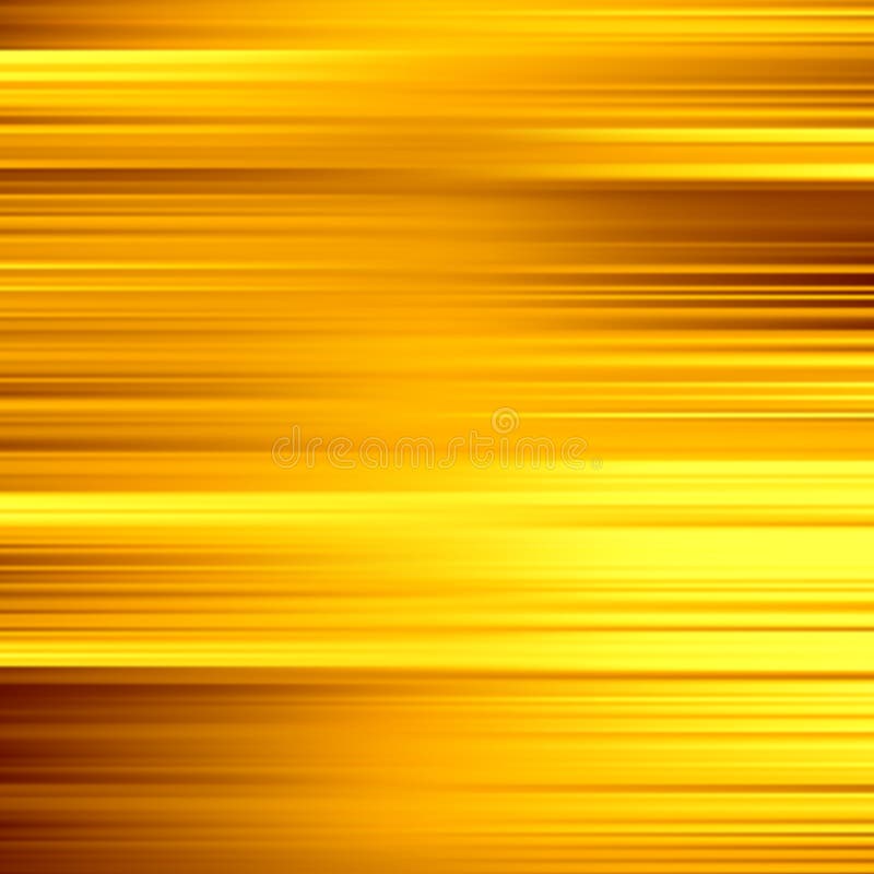 Gold Waves Background. Metal Plate with Reflected Stock Vector ...