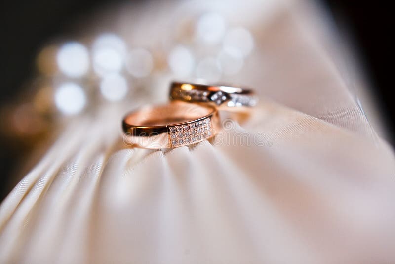 Gold wedding rings stock photo. Image of band, tradition - 27129298