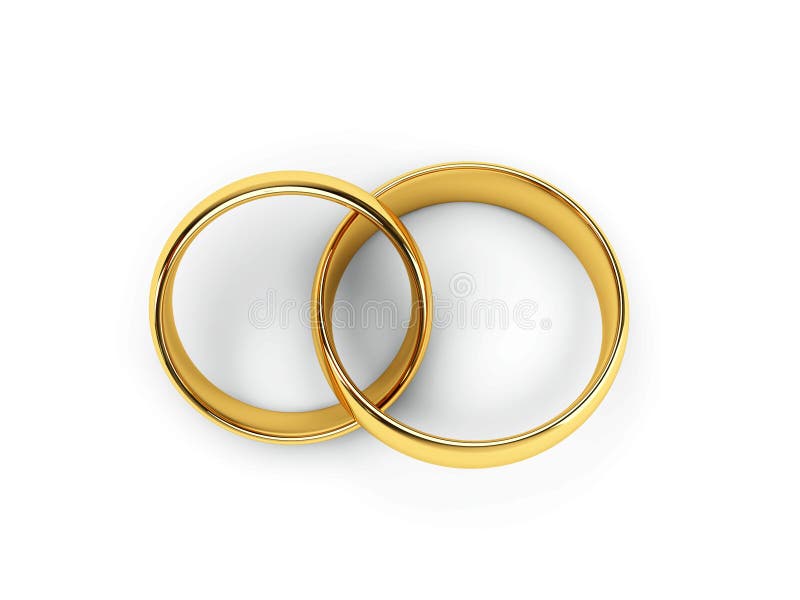 Gold Wedding Rings Picture. Image: 6887280