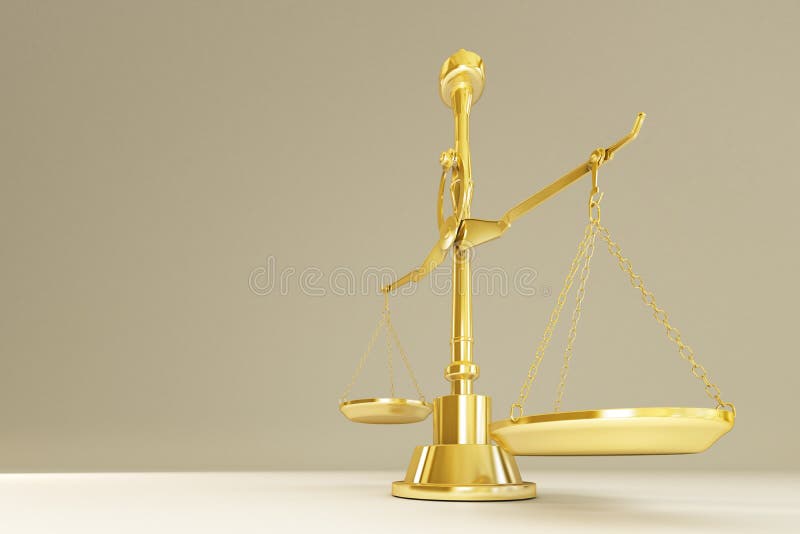 Gold Weight and Pair of Dumbbells, 3D Stock Illustration - Illustration ...