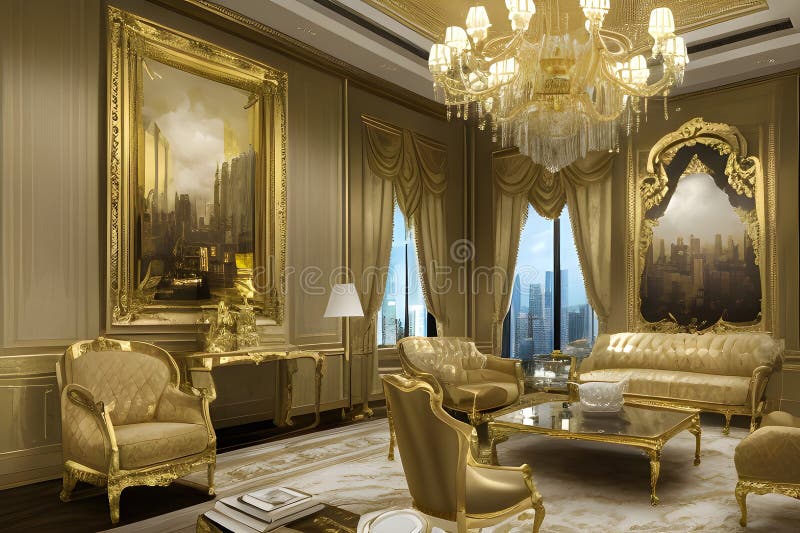 A Gold Window Office Typically Refers Editorial Image - Image of ...