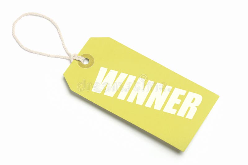 Gold Winner Tag Stock Images - Image: 19133574