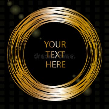 Gold Circle Rope Stock Illustrations – 1,380 Gold Circle Rope Stock ...