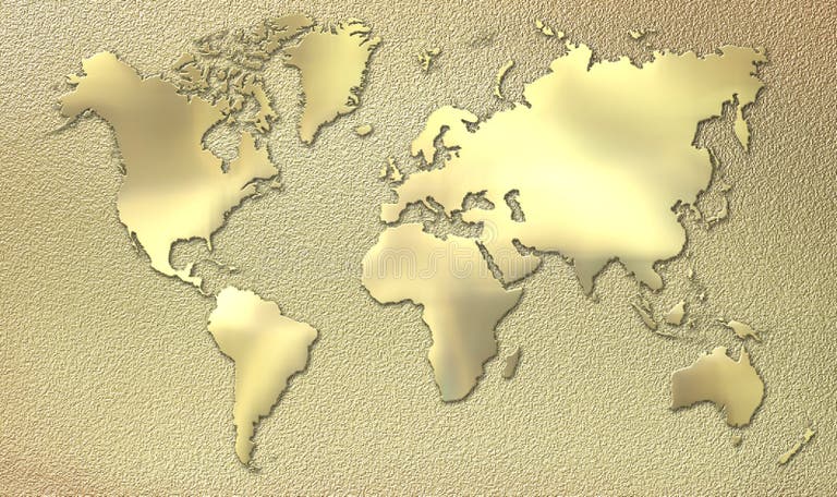 Gold Texture World Map Design Stock Illustrations – 786 Gold Texture ...