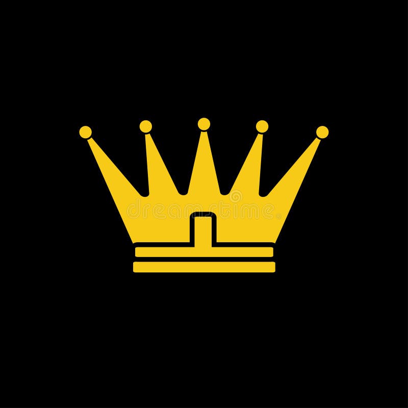 Crown Icon in Different Colors Isolated on White Background. Royal ...