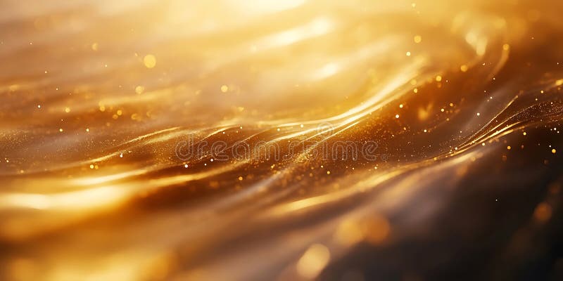 Golden Abstract Background Sparkling Light and Texture Stock ...