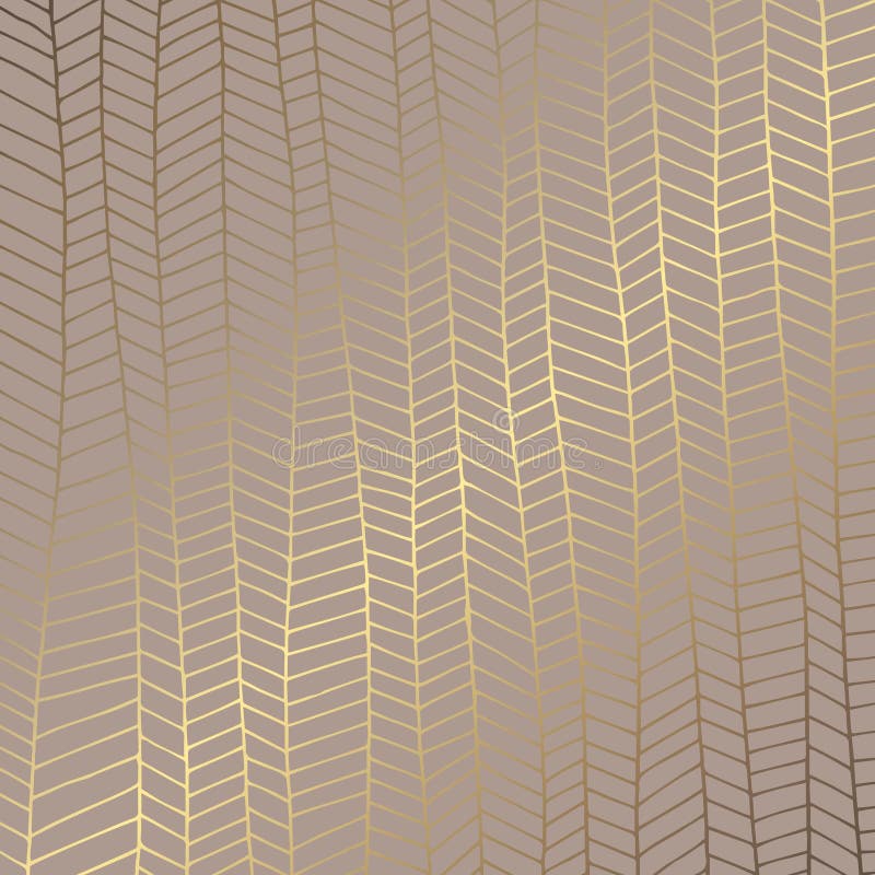 Luxury Golden Floral Pattern on a Brown Background. Elegant Decorative ...