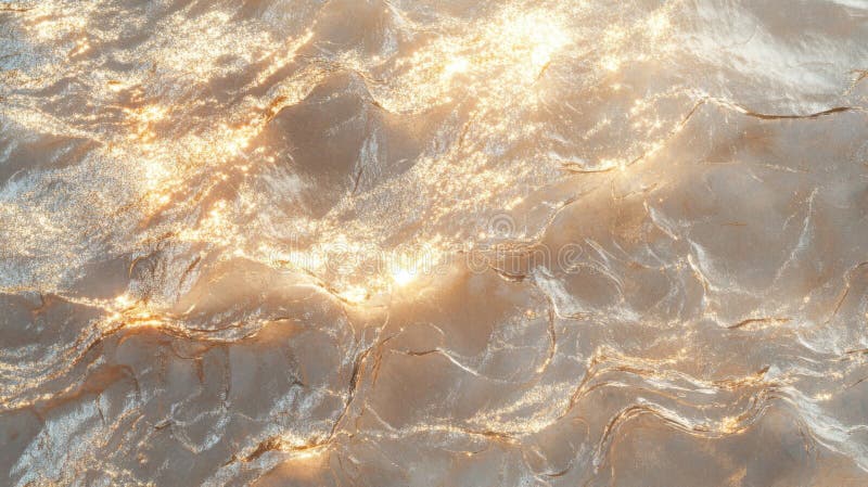 Golden Abstract Light Texture Background Stock Illustration ...