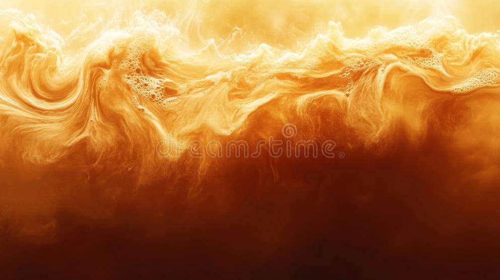 Golden Abstract Swirl Texture Background Stock Illustration ...