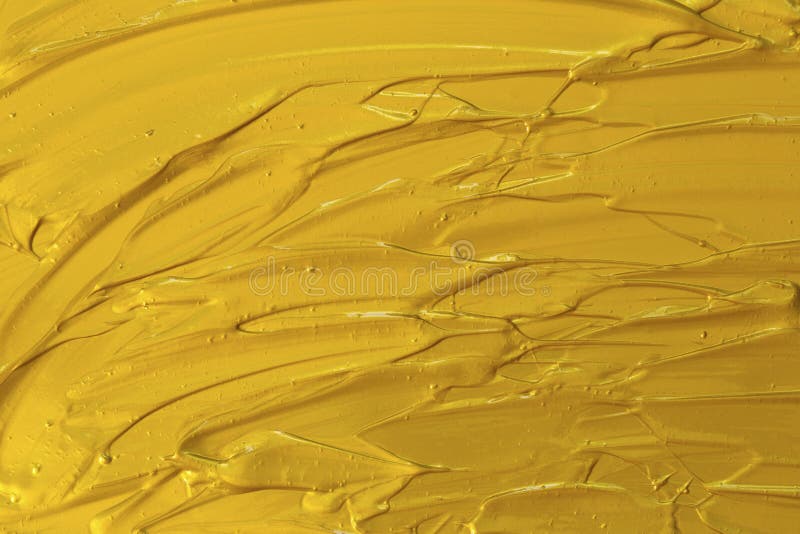 Golden Acrylic Texture, Wave Stock Illustration - Illustration of ...