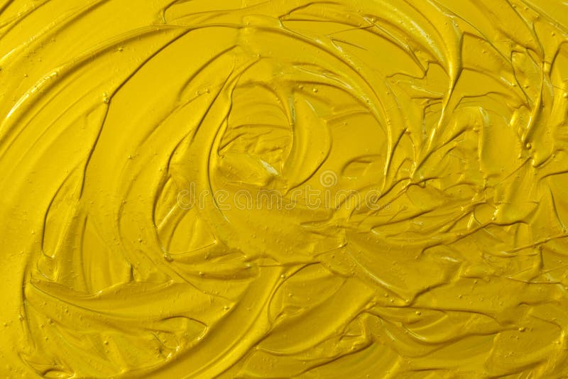 Golden Acrylic Texture, Wave, Stock Image - Image of metal, backdrop ...