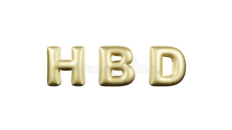 Hbd Letters Stock Illustrations – 14 Hbd Letters Stock Illustrations ...