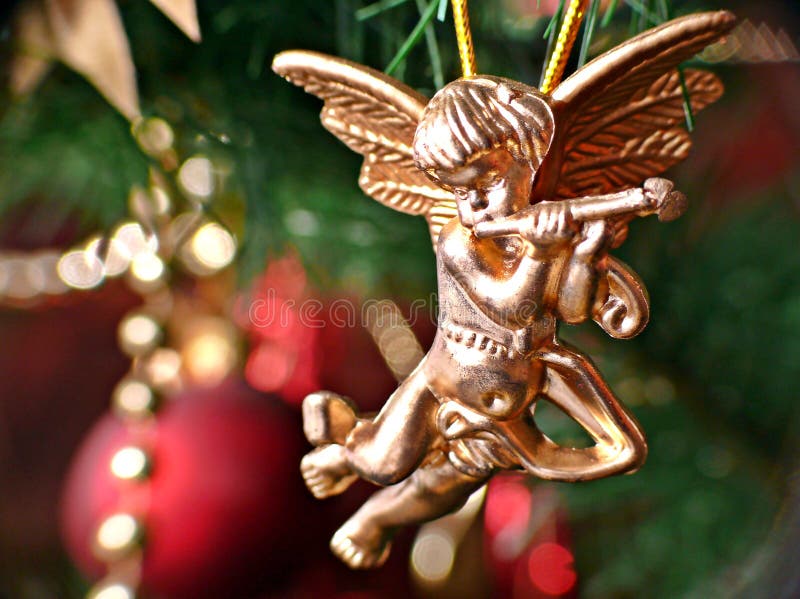 Golden angel stock photo. Image of objects, color, angel - 12307208