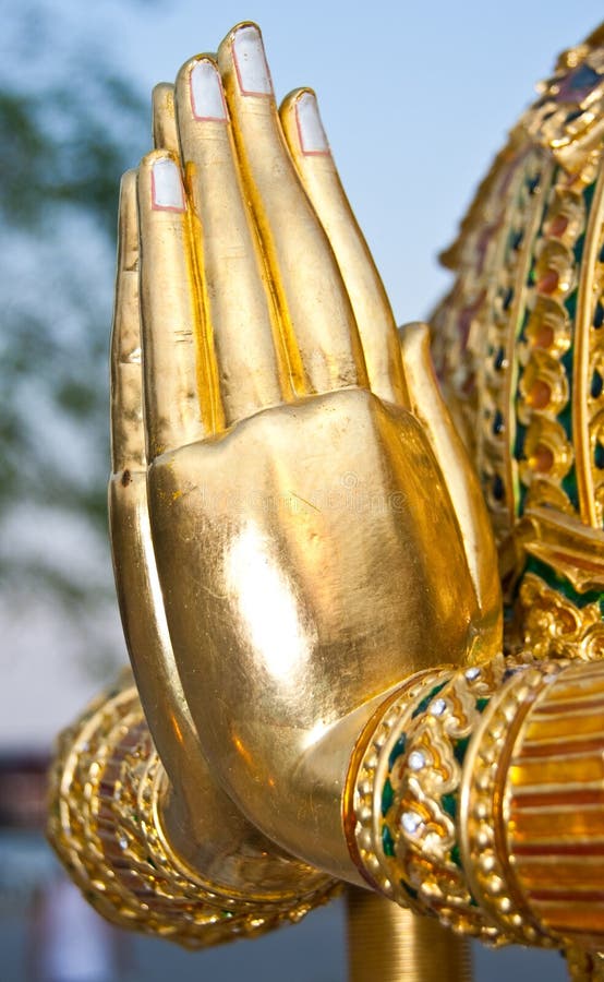 Angel with Hand Raised and Bible Stock Photo - Image of gardening ...