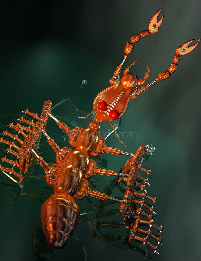 The Golden Ant stock illustration. Illustration of business - 135044781