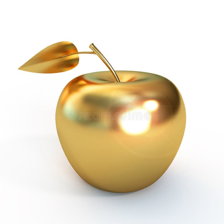 Apple Golden Symbol Stock Illustrations – 1,989 Apple Golden Symbol ...