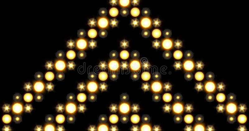 Flashing Stage LED Panel Lights Pattern Background Loop Stock Video ...