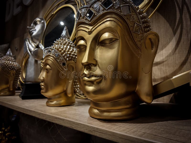 Golden Art of Asian Culture Stock Photo - Image of culture, golden ...