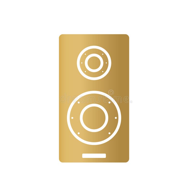 Speaker icon stock illustration. Illustration of concept - 36907354