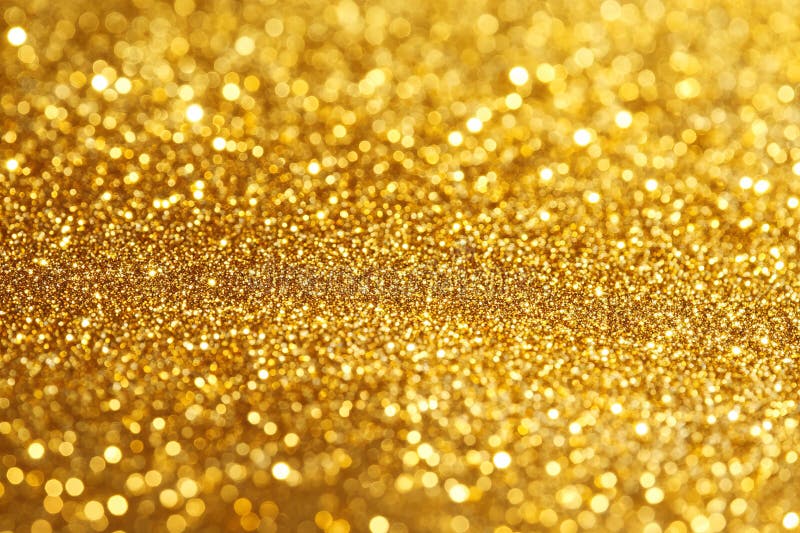 A Golden Backdrop with a Sparkling and Glittery Texture Stock Photo ...