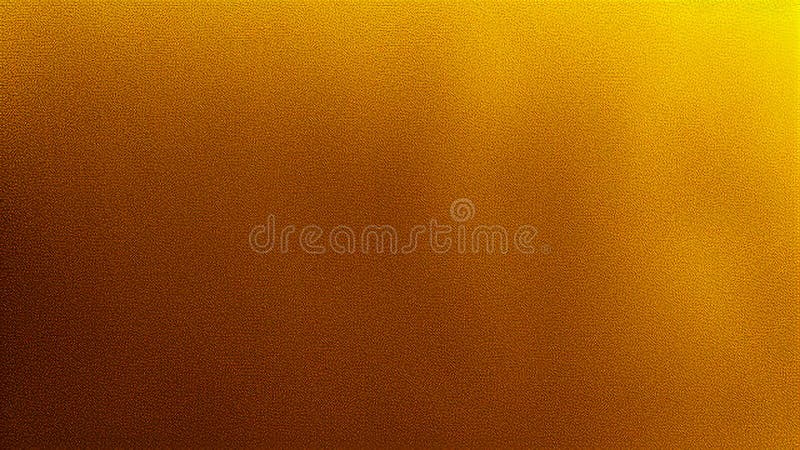 Golden Background with Gradient. Not Smooth, Rough Yellow Surface ...