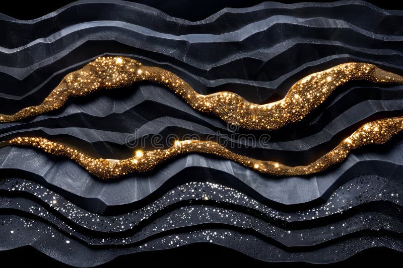 Golden Background with Sharp Lines Creating a Striking Visual Contrast ...