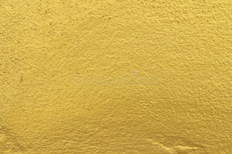 Golden Background or Texture of Plaster Wall Stock Photo - Image of ...