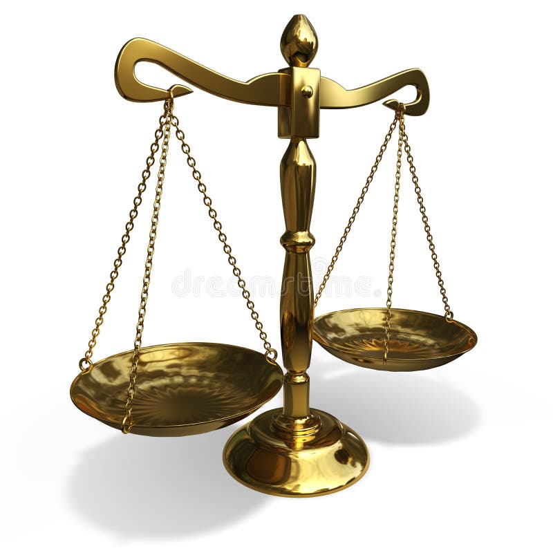 3d Man Holding Balance Scale Stock Illustration - Illustration of ...