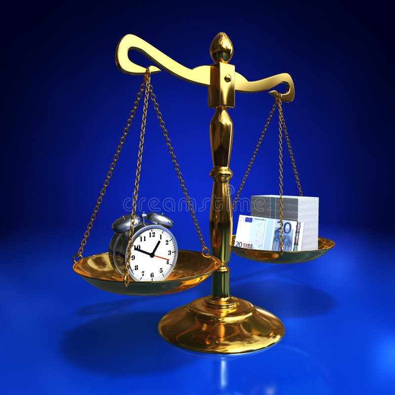 Golden balance stock illustration. Illustration of macro - 13348145