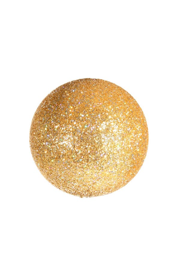 Golden Ball stock photo. Image of dazzle, ball, twinkle - 4807916