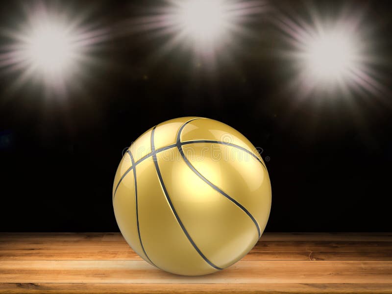 Golden ball stock illustration. Illustration of sports - 77399987