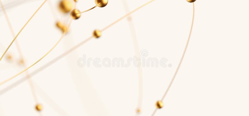 Golden Balls on Curved Wire As in Quantum Space. Spheres As Atoms or ...