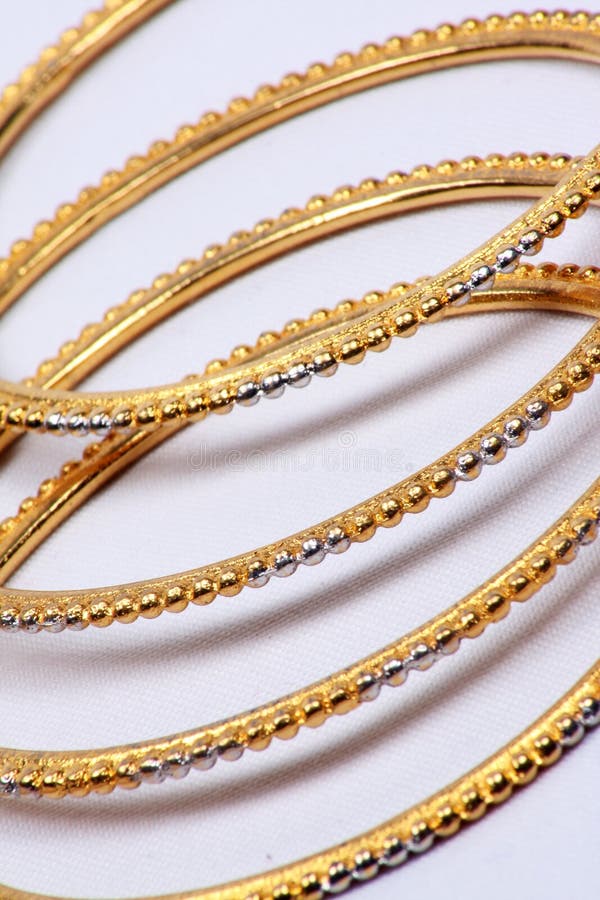 Bangles stock image. Image of gold, jewelery, necklace - 1320343