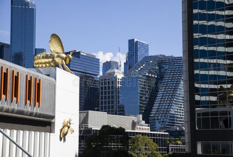 Eureka Skydeck Building Architecture Stock Photo - Image of blue, tower ...