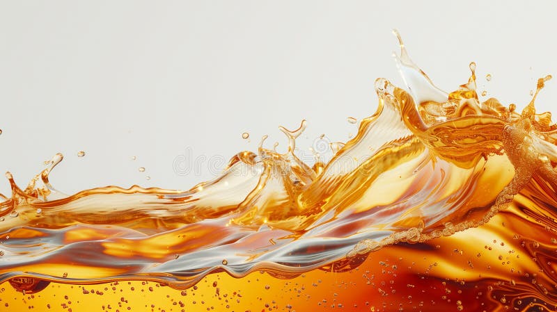 Golden Beer Pouring in Motion, Capturing the Splash and Flow of the ...