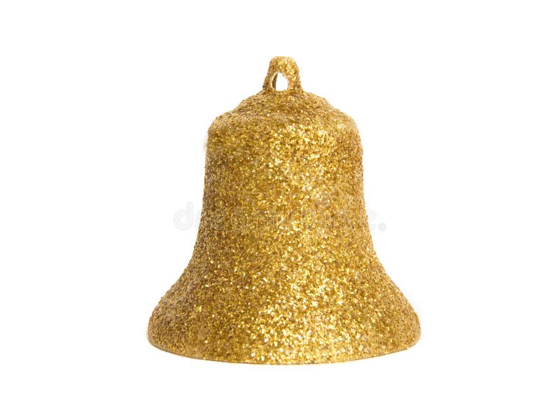 Golden bell stock photo. Image of design, round, closeup - 11122914