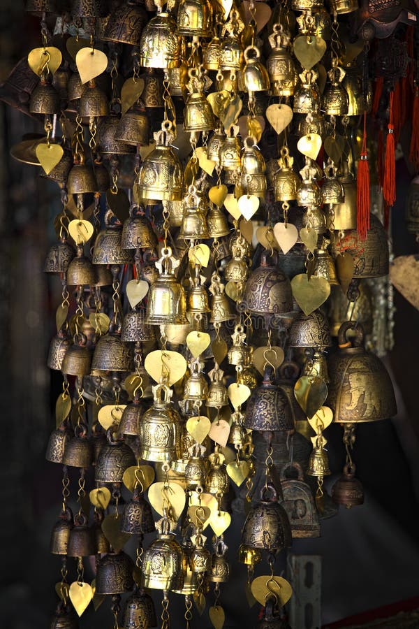 Golden bell stock photo. Image of brass, rusty, gold - 15972462
